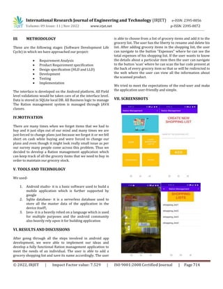Ration Management System | PDF