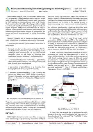 Real-time 3D Object Detection on LIDAR Point Cloud using Complex- YOLO V4 | PDF