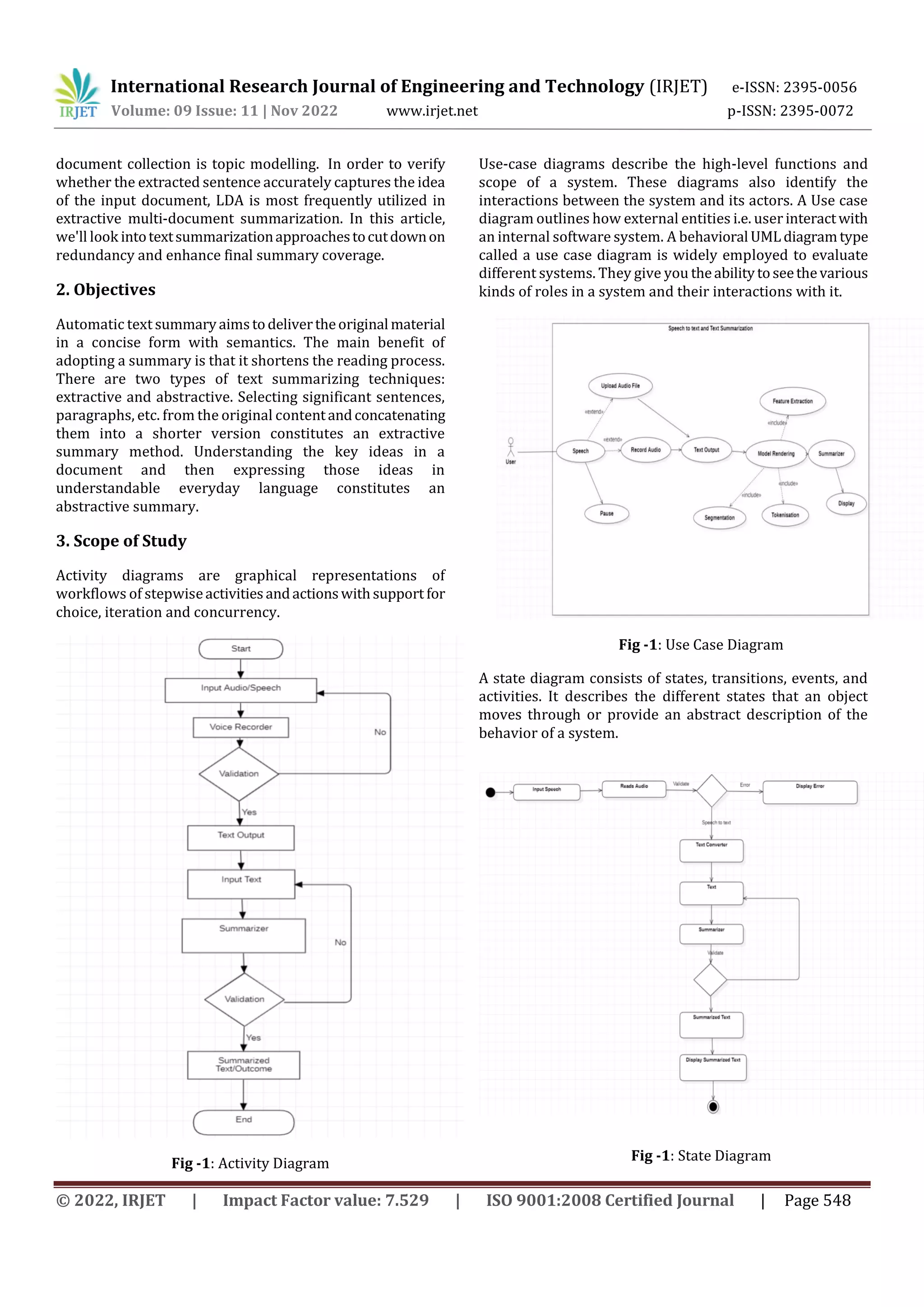 Text Summarization and Conversion of Speech to Text | PDF | Desktop Publishing | Computer ...