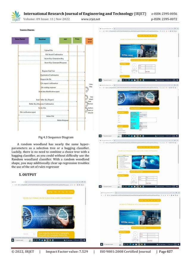 SECURE FILE STORAGE IN THE CLOUD WITH HYBRID ENCRYPTION | PDF