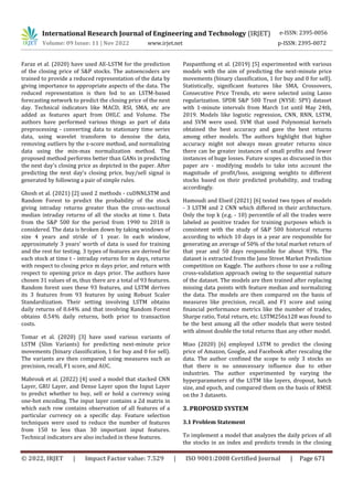 Stock Market Prediction Using Deep Learning | PDF | Stocks and Bonds | Personal Investing