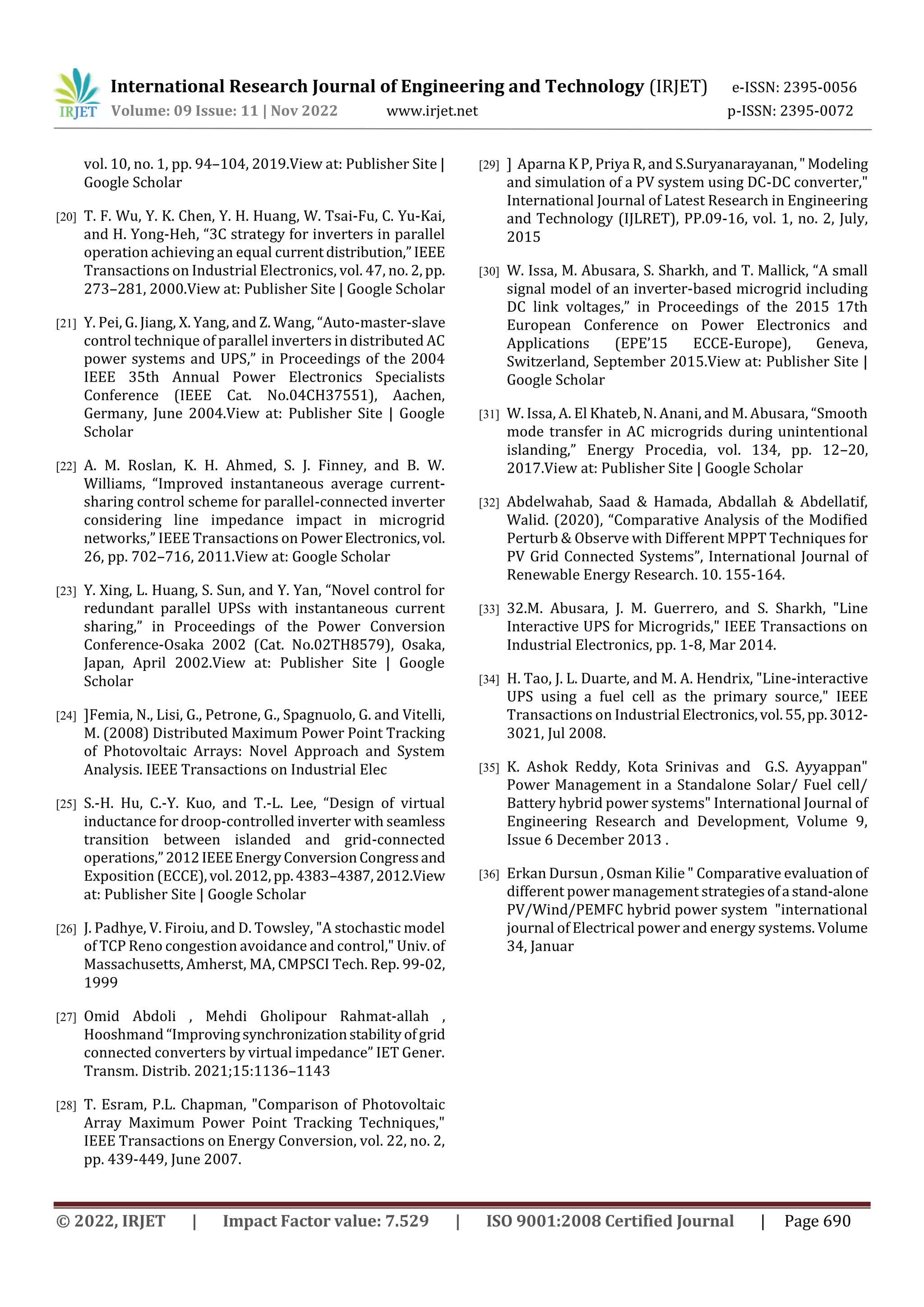Power-Sharing of Parallel Inverters in Micro-Grids via Droop control ...