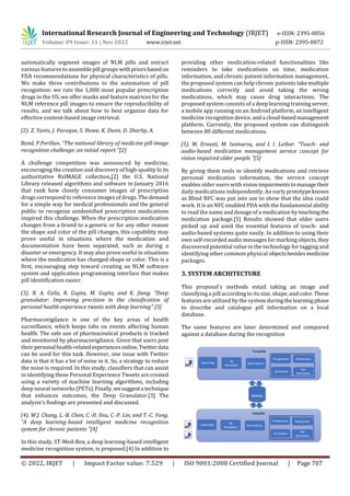 Drug Pill Recognition System Using Deep Learning | PDF | Eye and Vision Conditions | Diseases ...