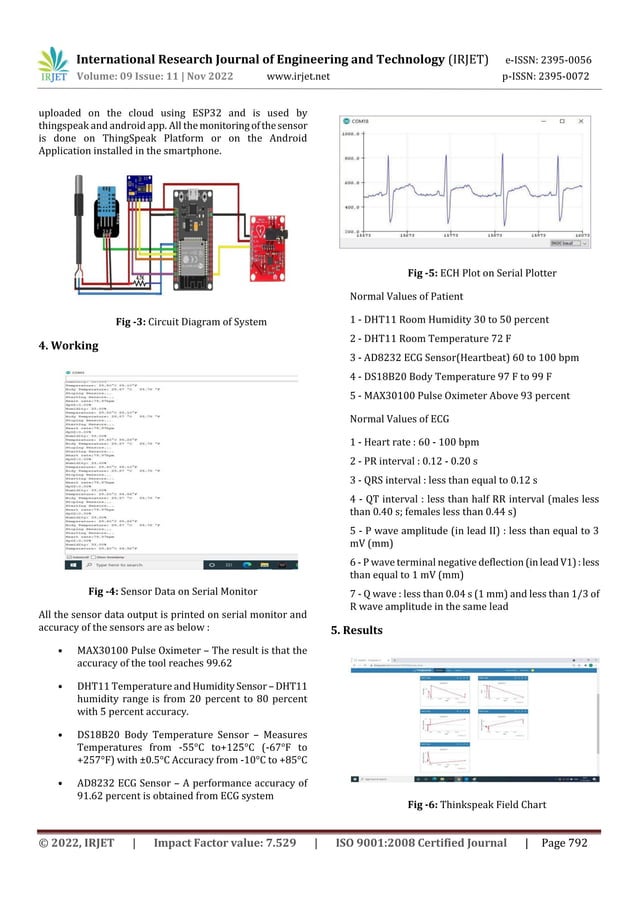 IoT Based Patient Monitoring System | PDF | Internet of Things | Internet