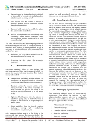 Chemical Reaction Hazards – Safety Precaution & Thermal Runaway ...