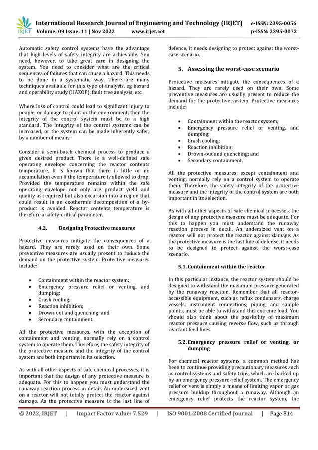 Chemical Reaction Hazards – Safety Precaution & Thermal Runaway ...