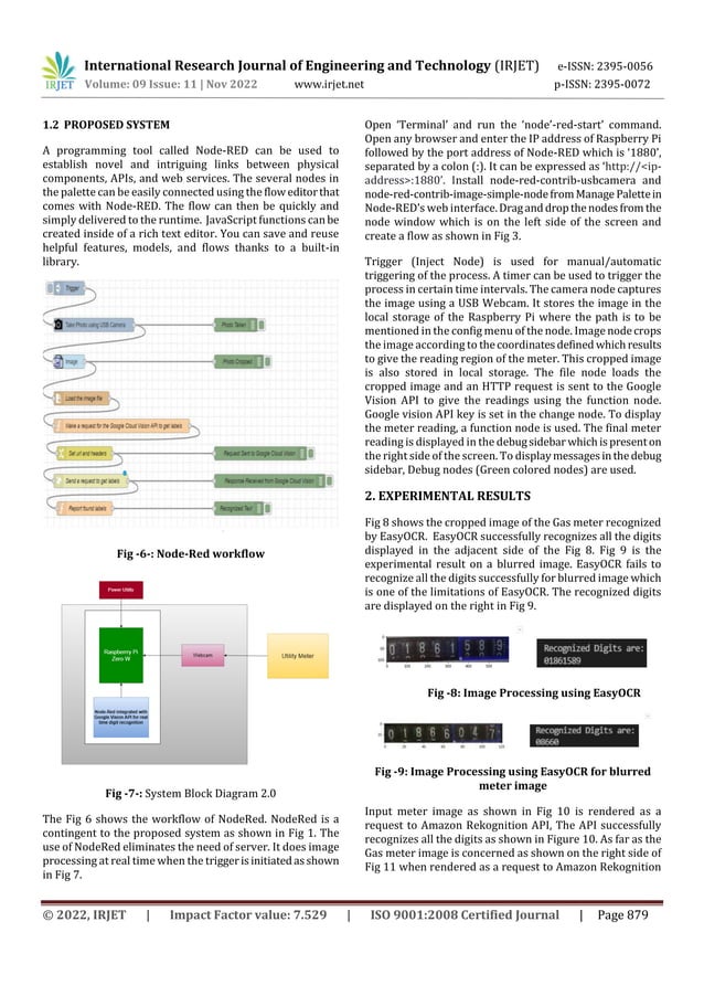 Real Time & Automated Meter Reading using Image Processing Reducing Human Error | PDF