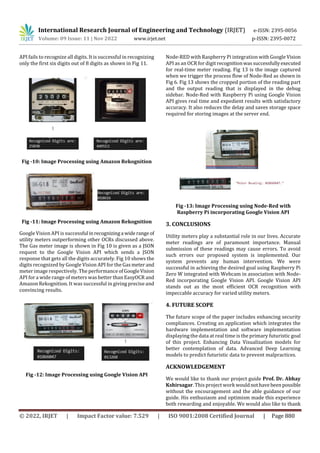 Real Time & Automated Meter Reading using Image Processing Reducing Human Error | PDF