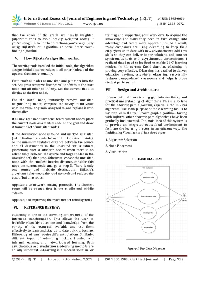 SHORTEST PATH FINDING VISUALIZER | PDF | Internet | Computing