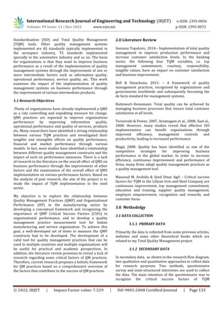 Critical success factors of Total Quality Management implementation in Indian Iron and Steel ...