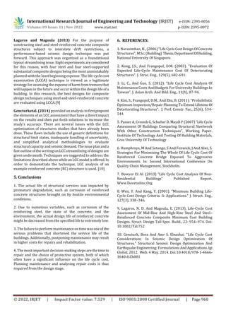 Life-Cycle Cost Analysis of Concrete Structures | PDF