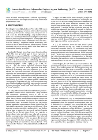 House Price Prediction Using Machine Learning Via Data Analysis | PDF