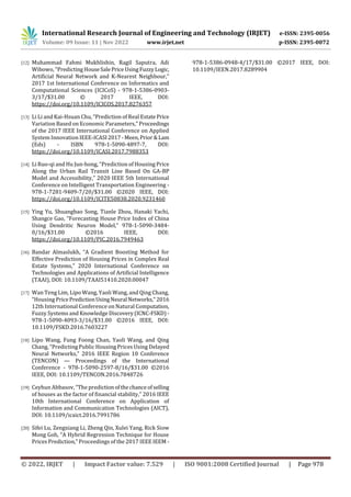 House Price Prediction Using Machine Learning Via Data Analysis | PDF