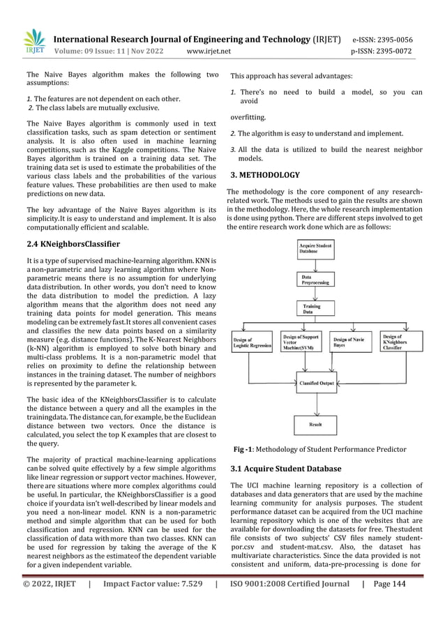 Student Performance Predictor | PDF