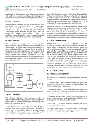 Review Paper on Implementation Technology to Repair Pothole Using Waste ...