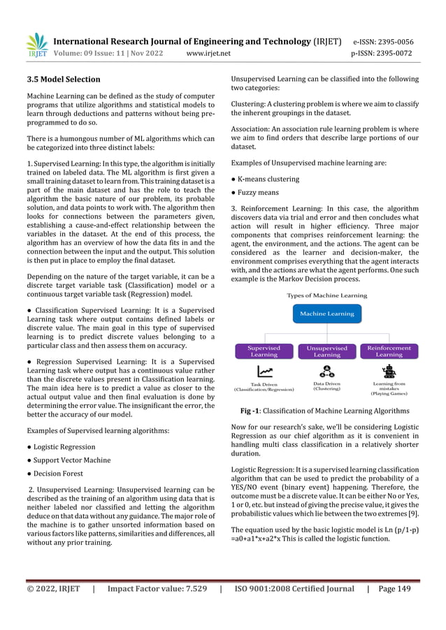 Sentiment Analysis: A comparative study of Deep Learning and Machine Learning | PDF | Artificial ...