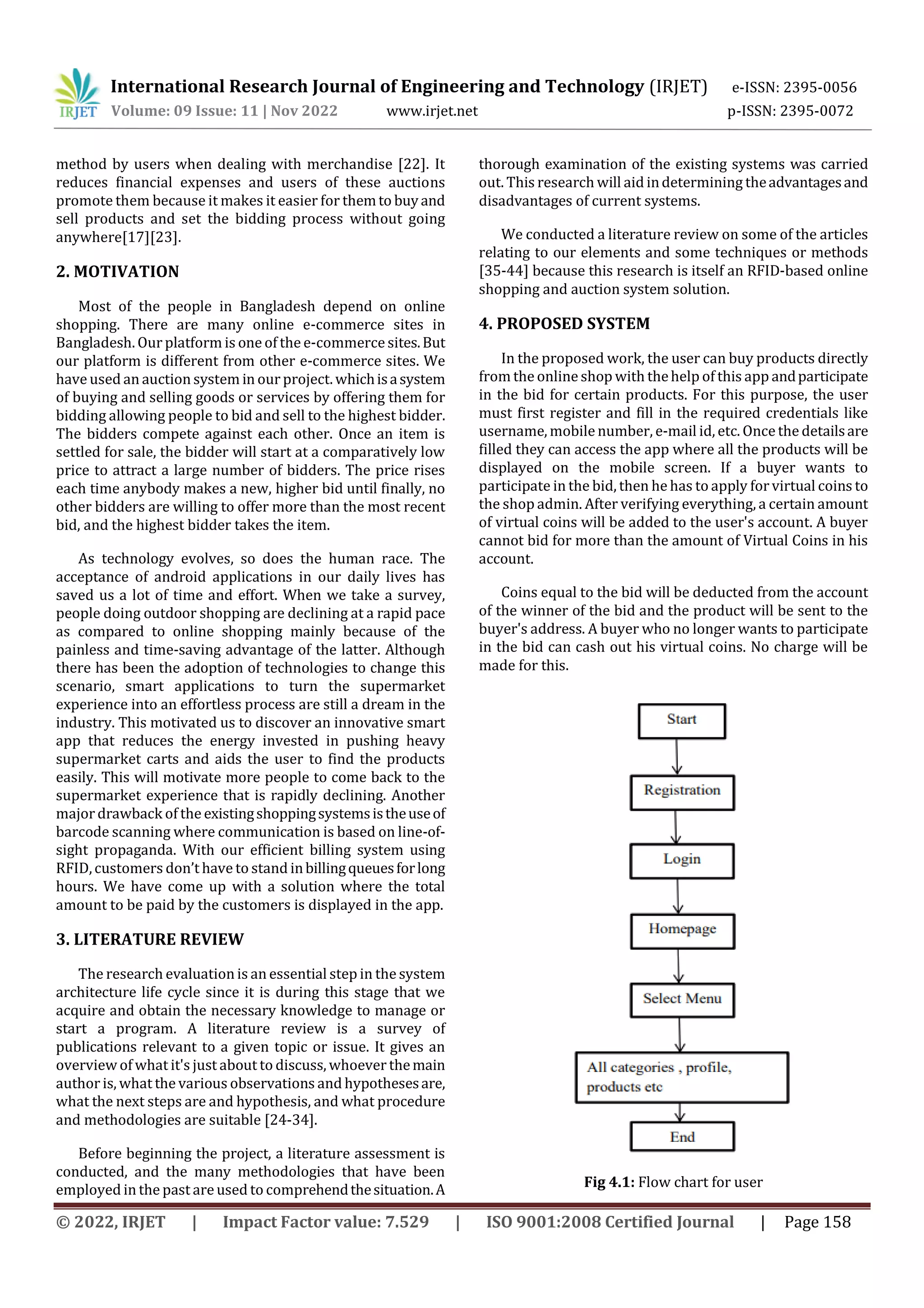 Implementation of Online Shopping and Auction System (SPAROO). | PDF