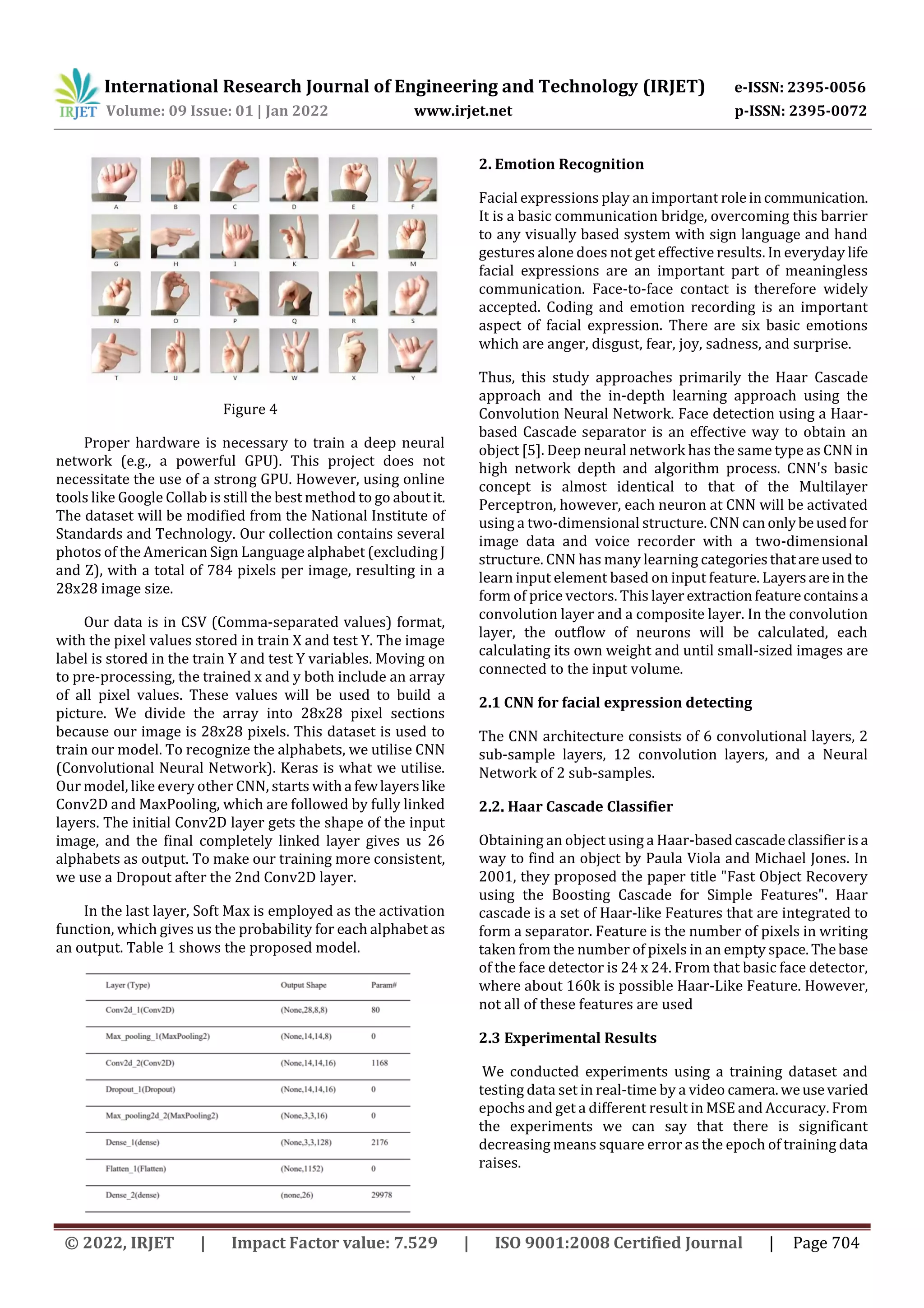 Sign Language Recognition Using Machine Learning Pdf