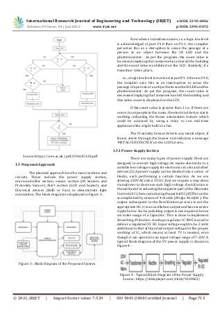 Bidirectional Visitor Counter using AT89C52 with Light Automation and Metal Detection | PDF