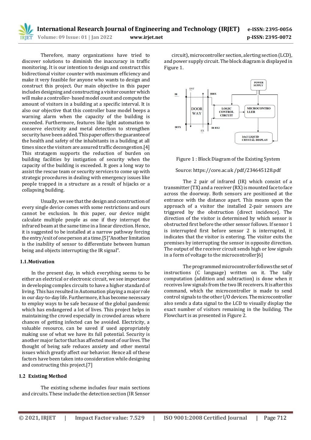 Bidirectional Visitor Counter using AT89C52 with Light Automation and ...