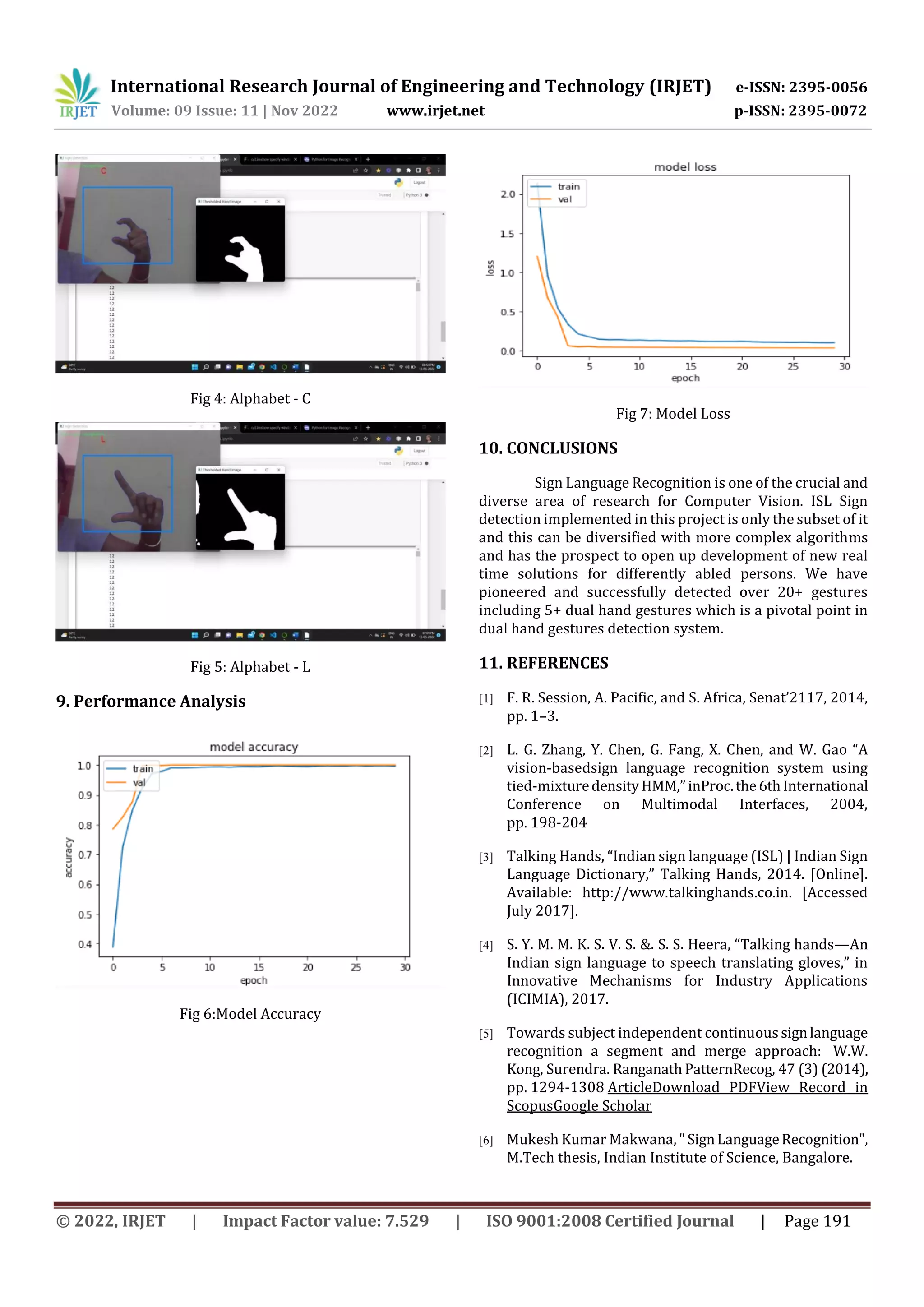 Sign Language Recognition | PDF | Computing | Technology & Computing