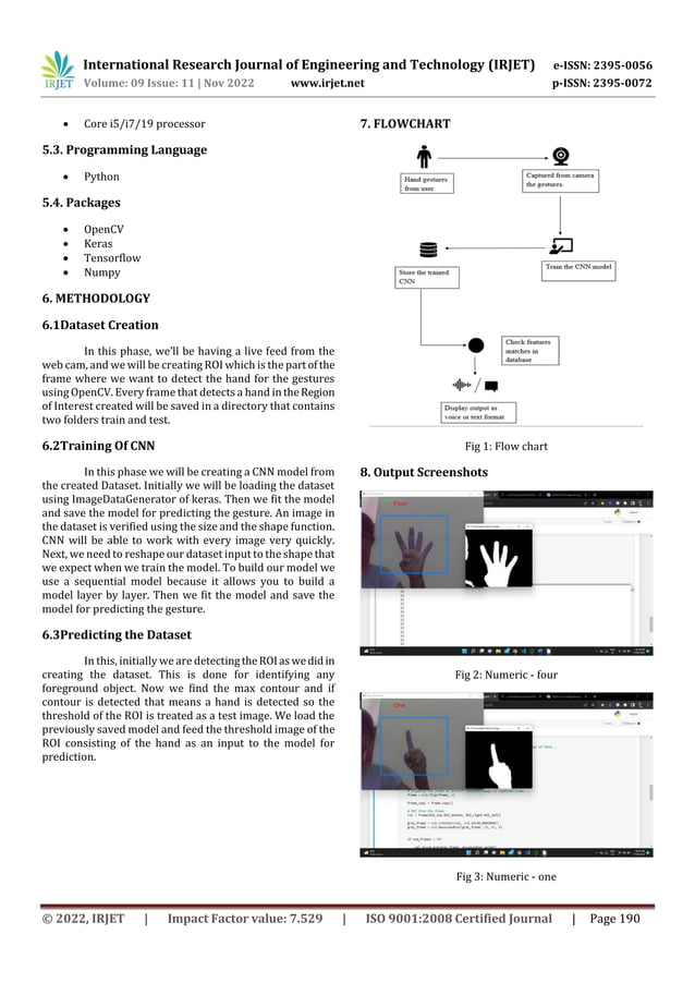 Sign Language Recognition | PDF | Computing | Technology & Computing