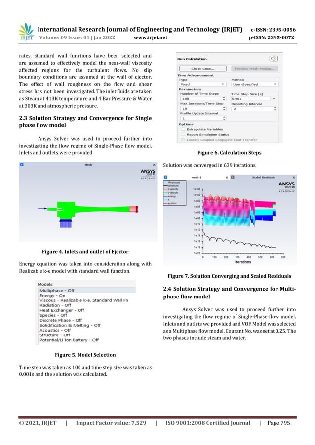 Comparison of Multiphase Flow Model and Single-Phase Flow Model of Steam Jet Ejector | PDF ...