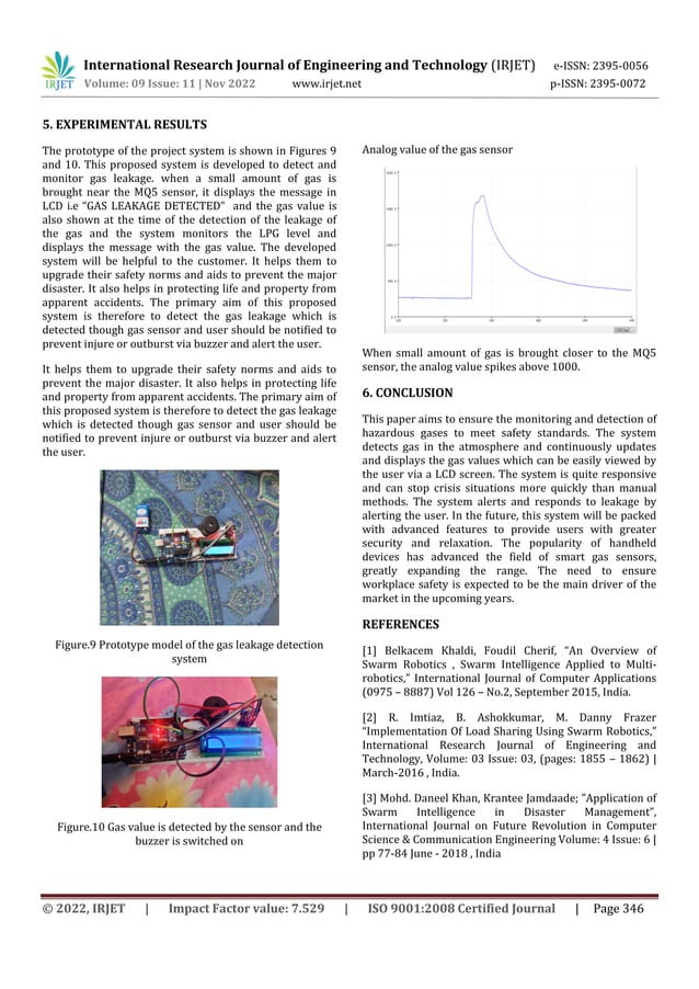IOT-BASED HAZARDOUS GAS LEAKAGE DETECTION | PDF