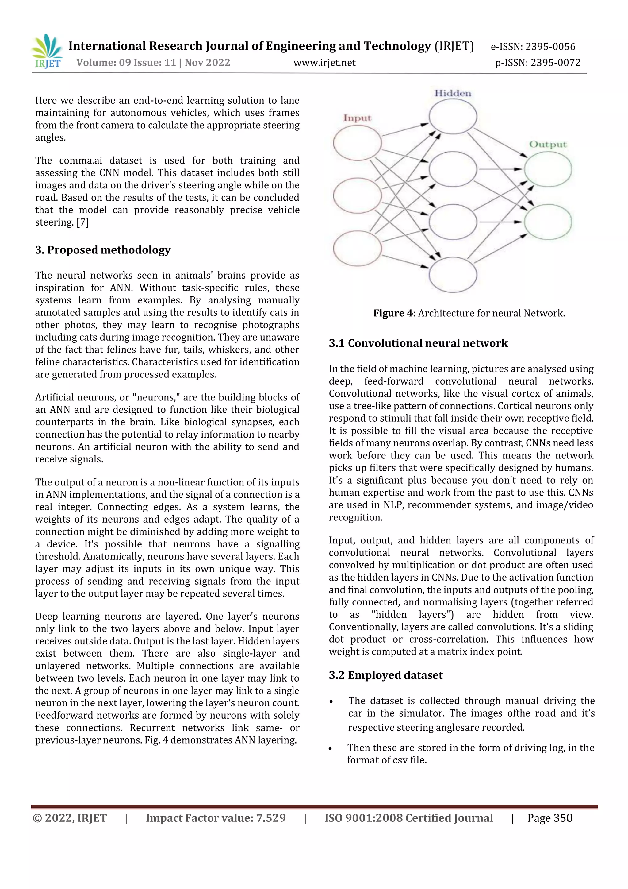 Predicting Steering Angle for Self Driving Vehicles | PDF
