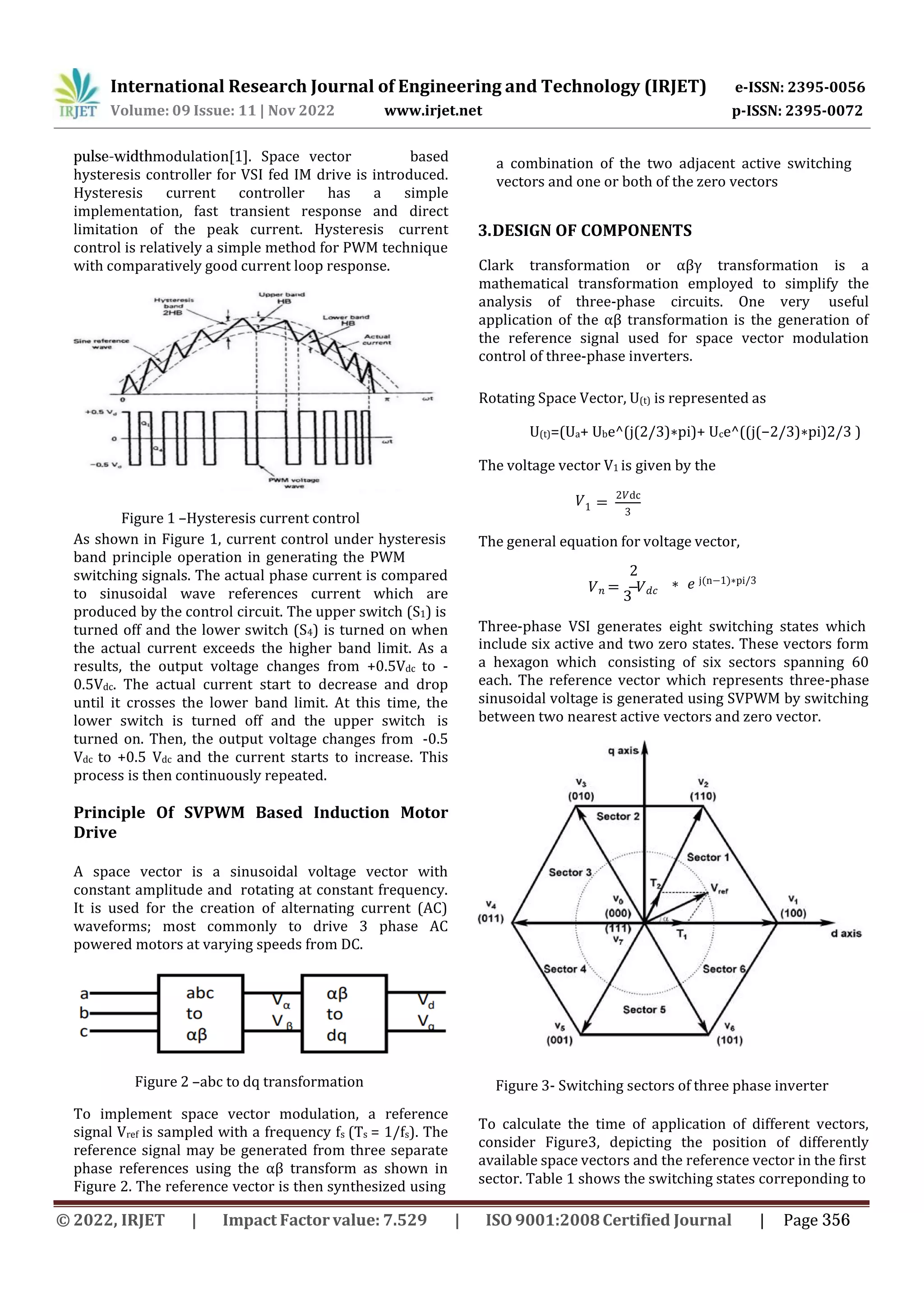 Performance Analysis Of Induction Motor For Voltage Mode And Current Mode Control | PDF