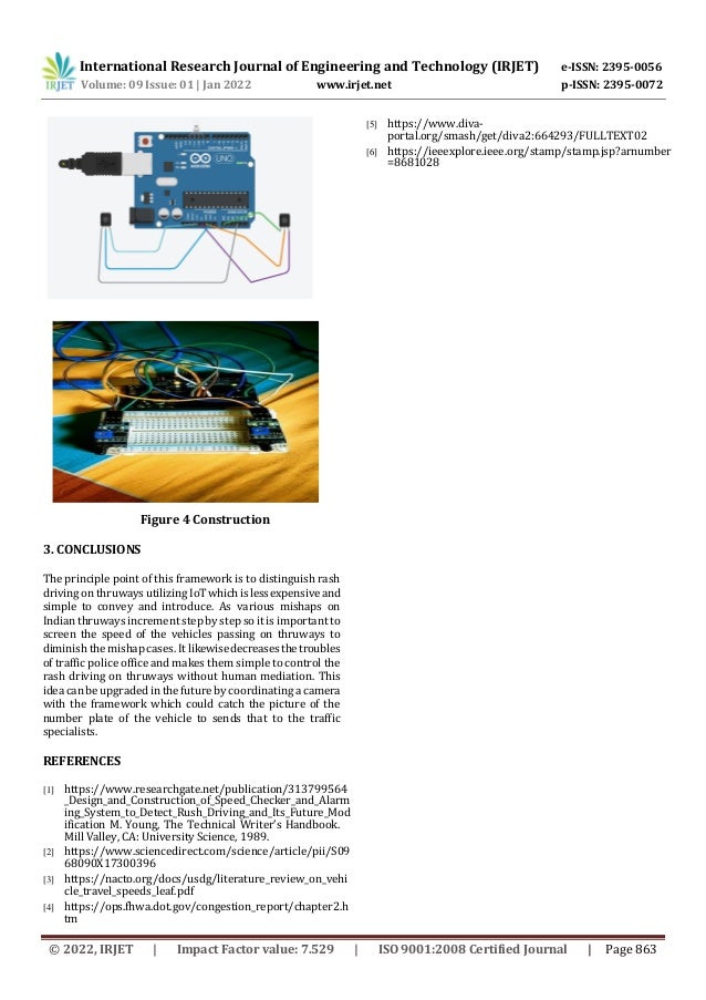 Speed Checker to Detect Rush Driving on Highway | PDF