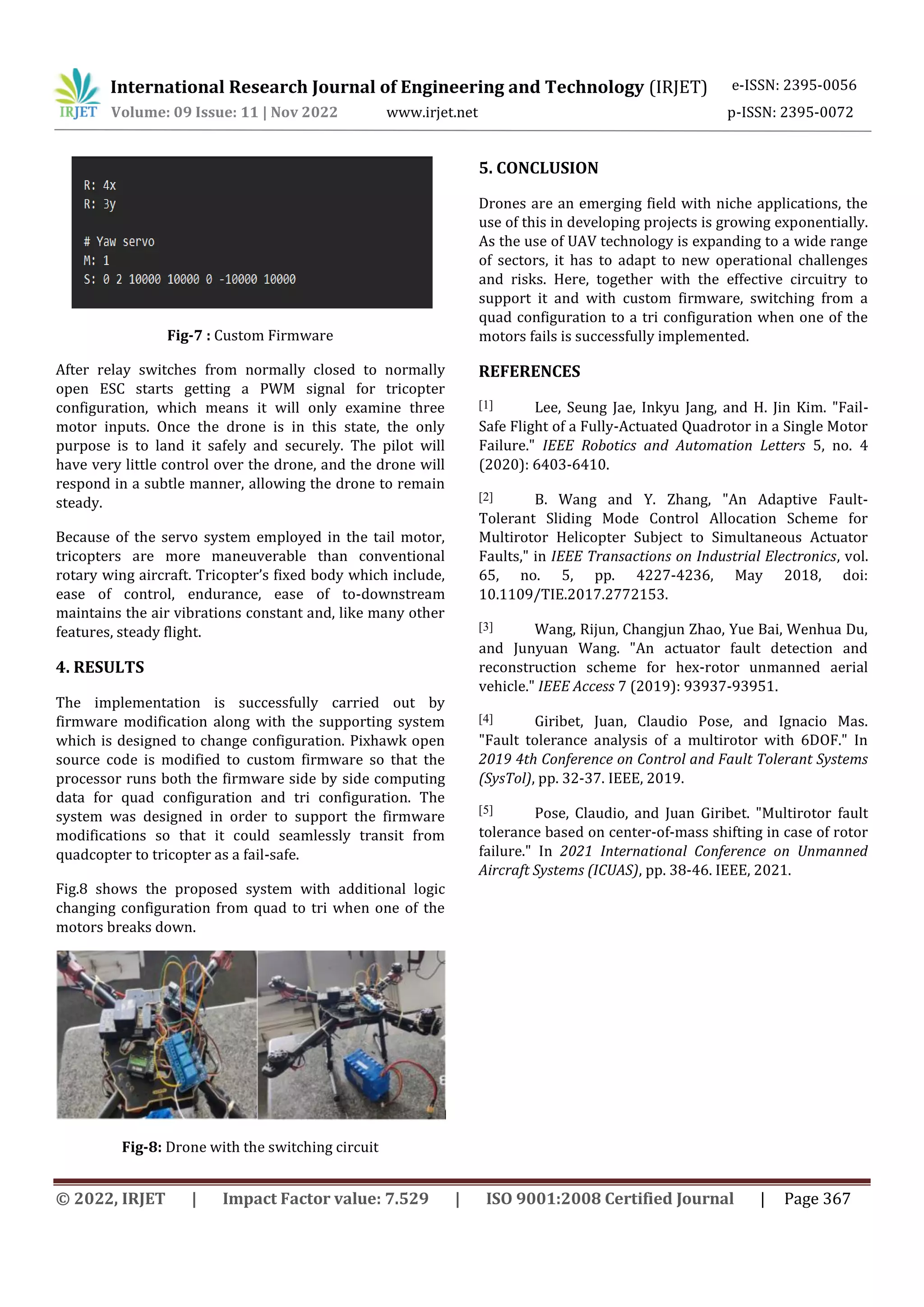 CRASH AVOIDANCE SYSTEM FOR DRONES | PDF