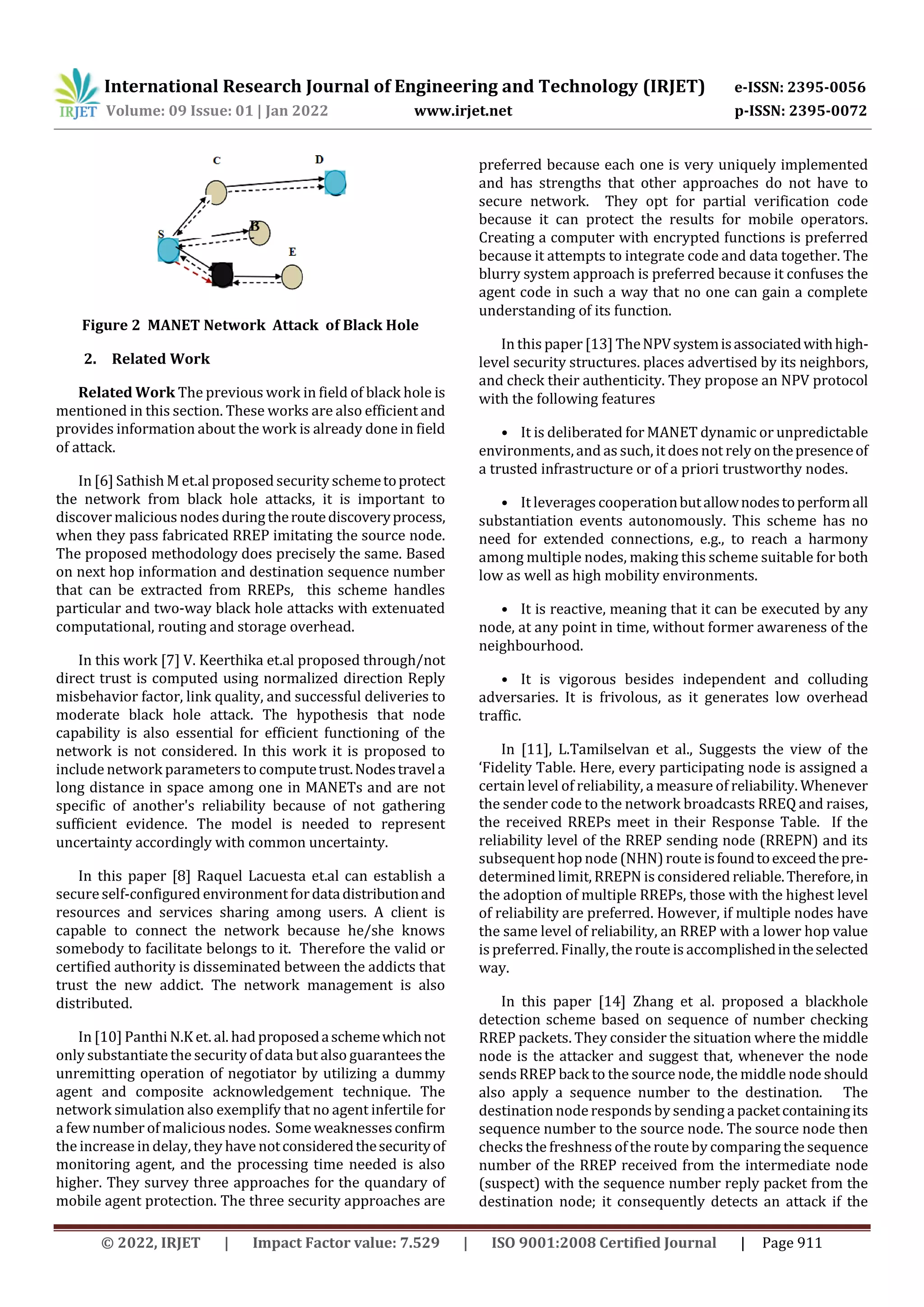 Detecting Various Black Hole Attacks By Using Preventor Node In Wireless Sensor Networks Pdf
