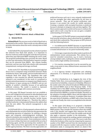 Detecting Various Black Hole Attacks by Using Preventor Node in Wireless Sensor Networks | PDF