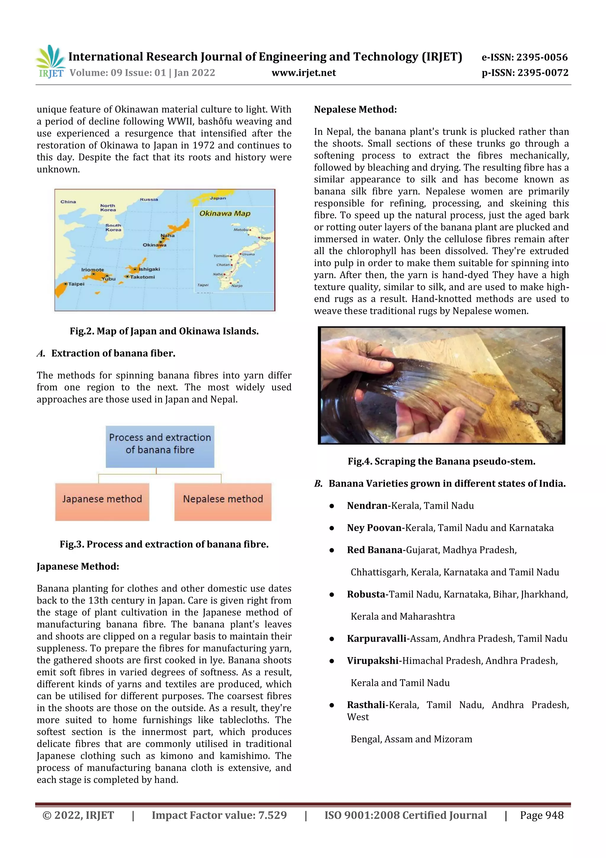 Banana Fiber Extraction Machine | PDF