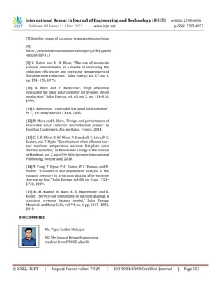 Design, Analysis and Investigation of Solar flat Plate Collector | PDF