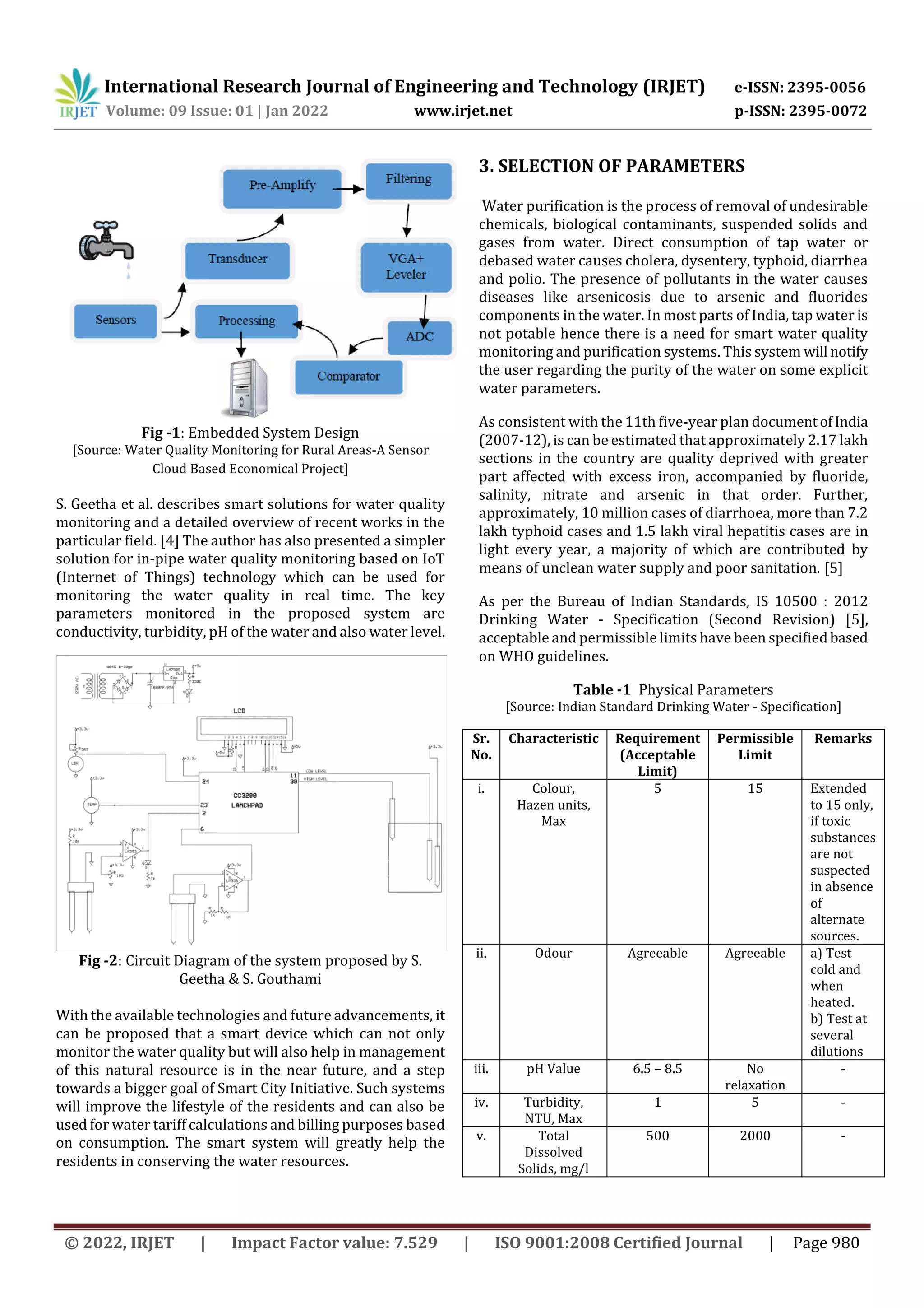 Real Time Water Quality Monitoring and Management System | PDF
