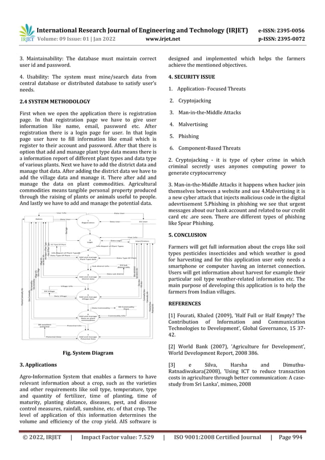Secure Farmers Corner Implementation using Android based Development | PDF | Agriculture ...