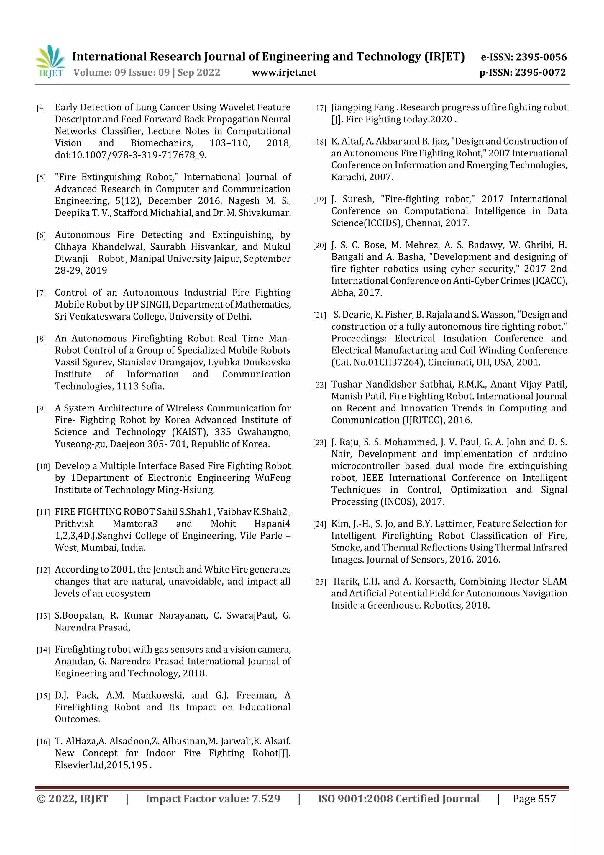 DESIGN AND DEVELOPMENT OF RANGE CONTROL FIRE EXTINGUISHING SYSTEM | PDF