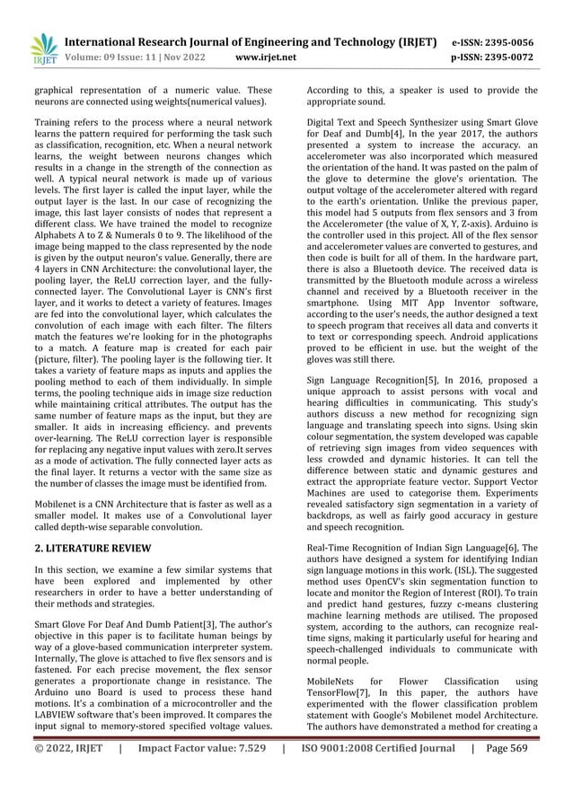 Sign Language Recognition using Deep Learning | PDF | Artificial ...