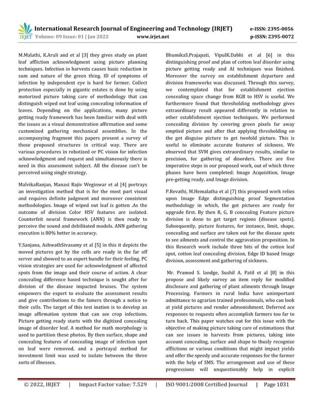 Grape Leaf Diseases Detection using Improved Convolutional Neural Network | PDF