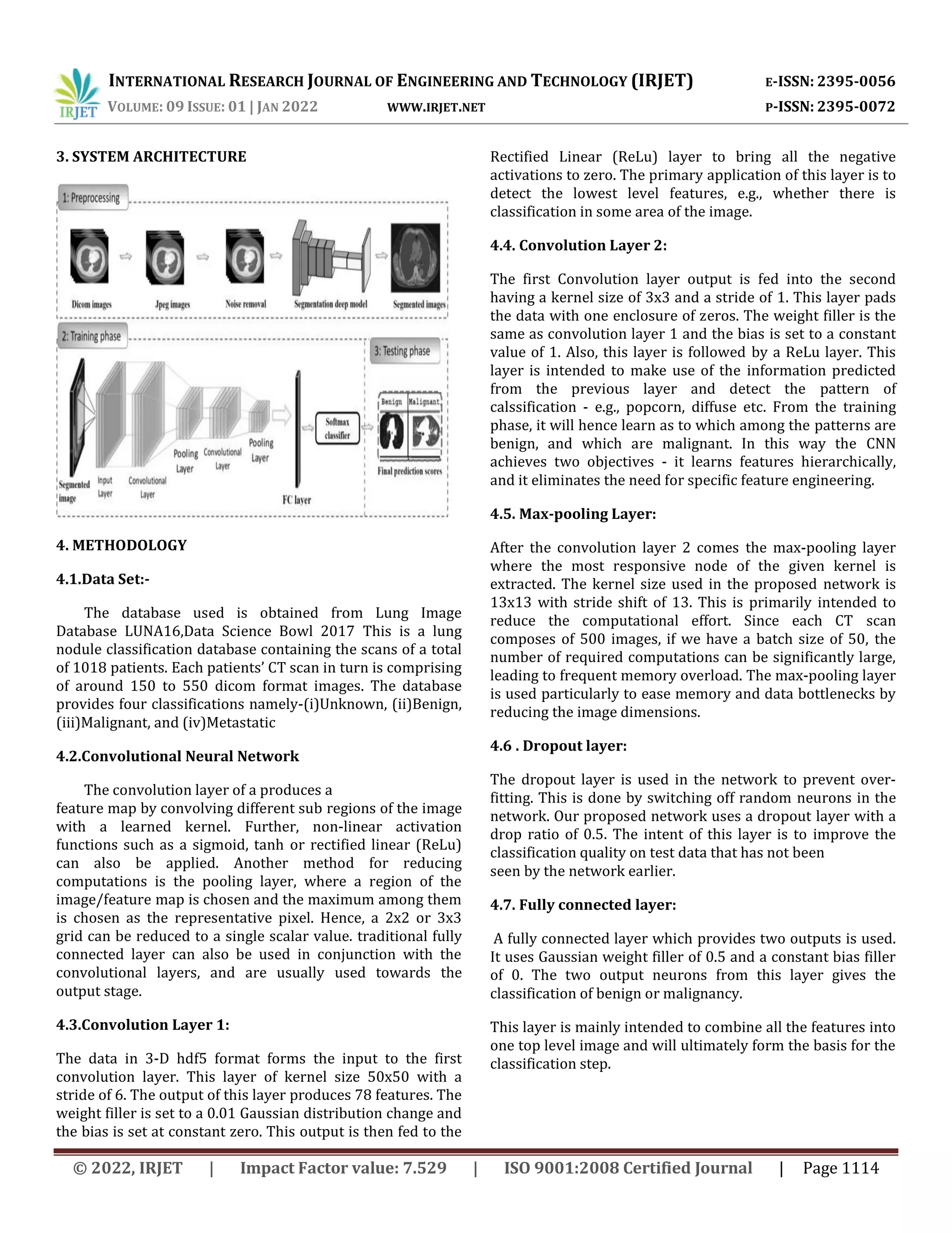 Lung Cancer Detection Using Convolutional Neural Network Pdf