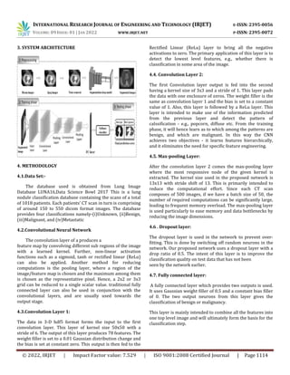 Lung Cancer Detection Using Convolutional Neural Network | PDF