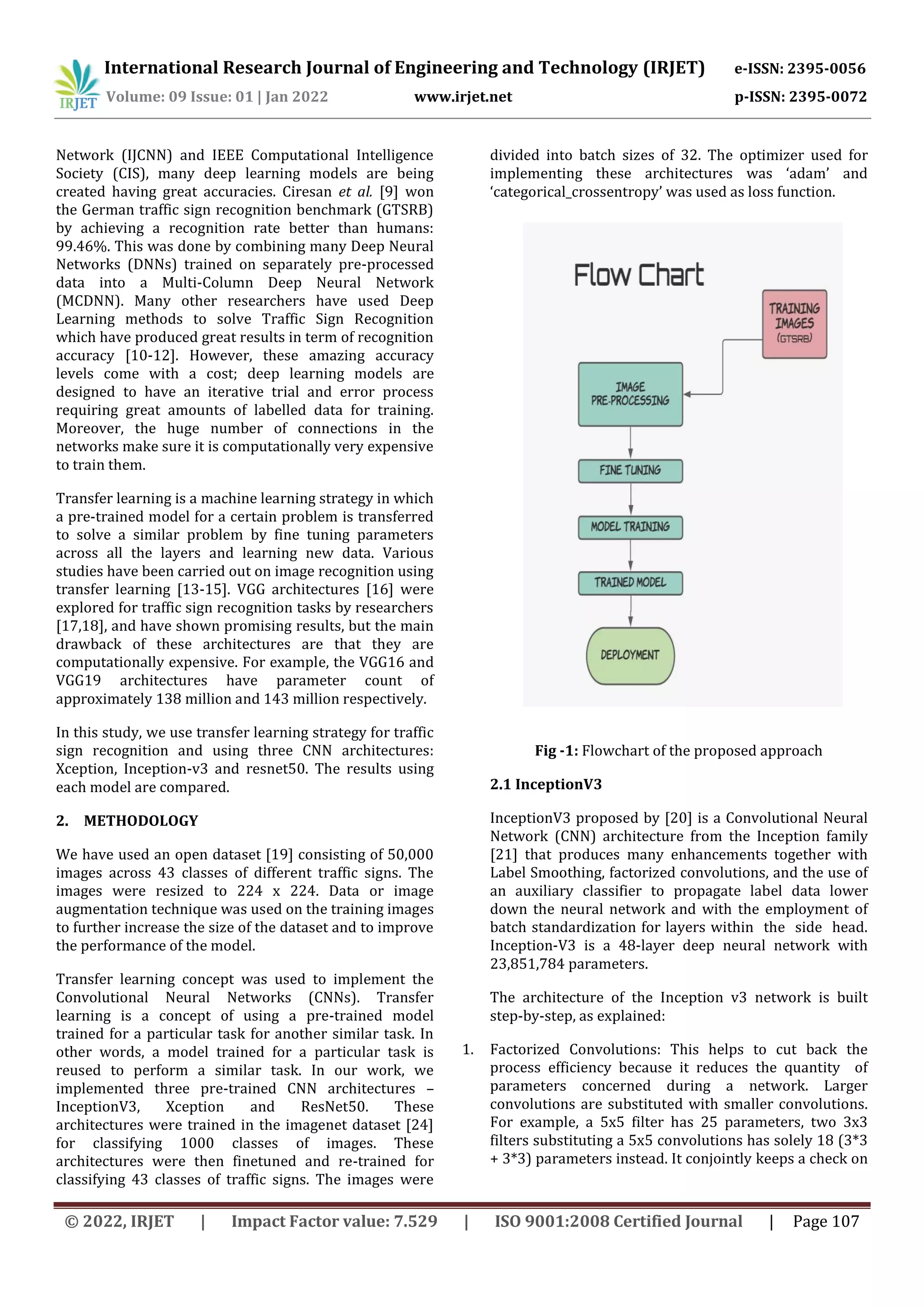 A Transfer Learning Approach to Traffic Sign Recognition | PDF