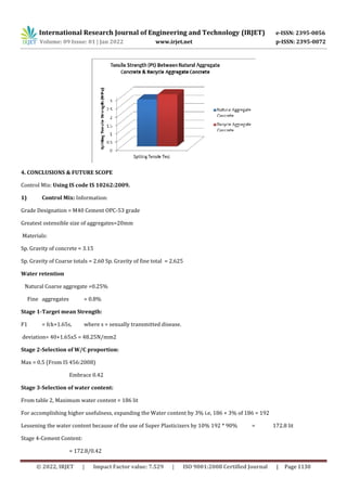 Development of Demolished Concrete Mix Using Pre-Coating Technique | PDF