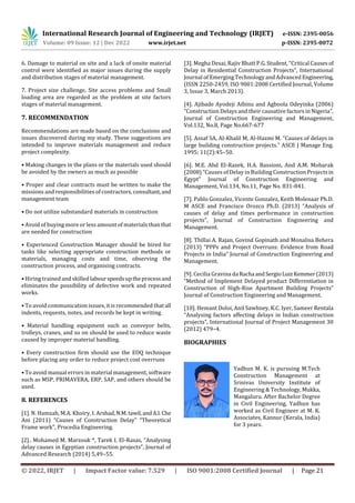 A STUDY ON THE QUALITATIVE ANALYSIS OF MATERIALS MANAGEMENT IN KERALA ...