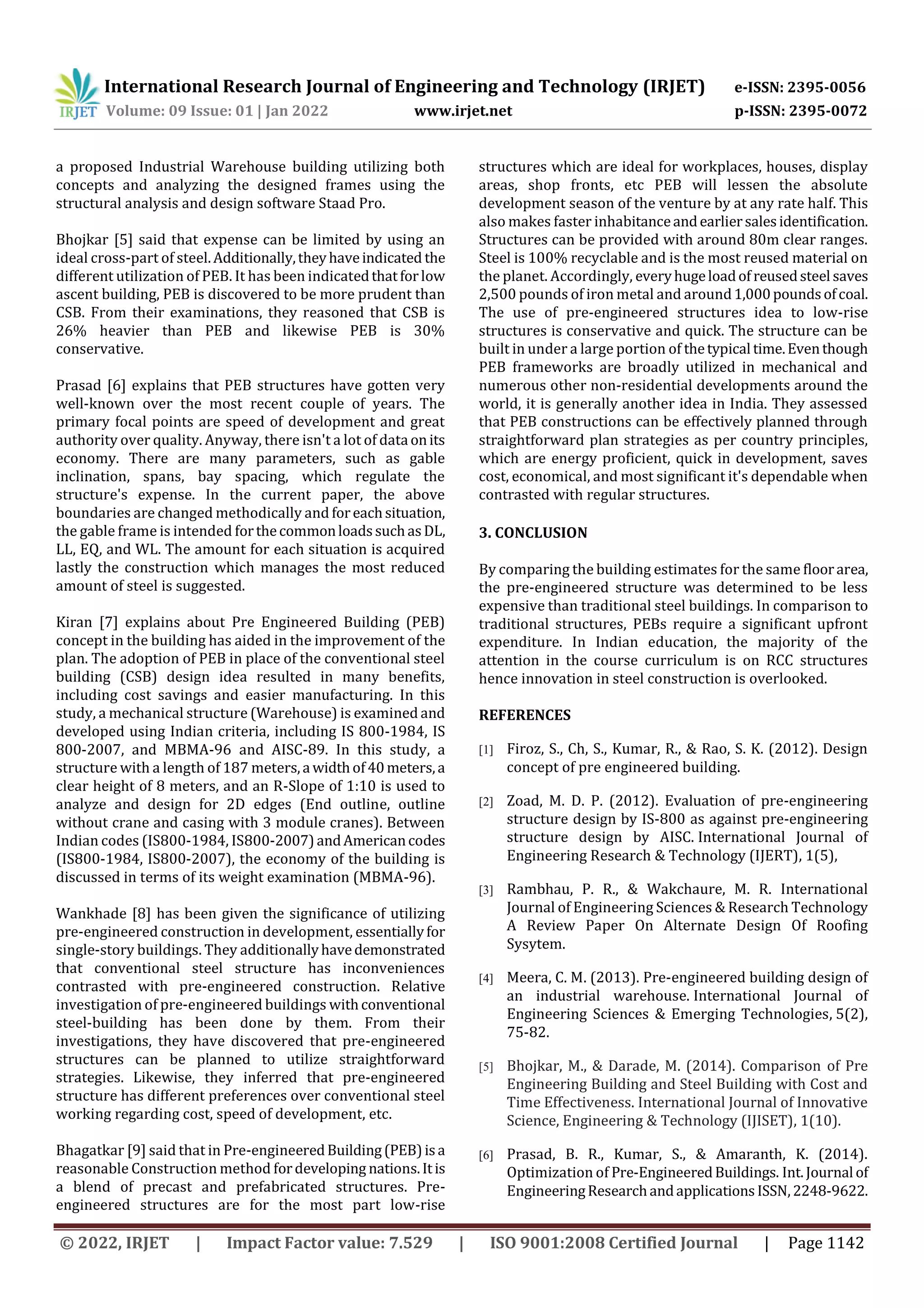 A Review on PEB Regarding Cost and Time | PDF