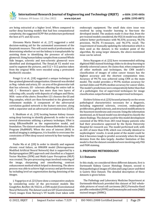 Generalized deep learning model for Classification of Gastric, Colon and Renal Cancer | PDF ...