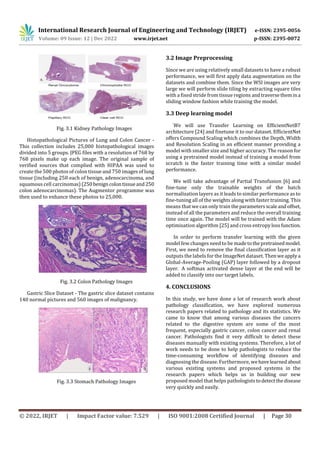 Generalized deep learning model for Classification of Gastric, Colon ...