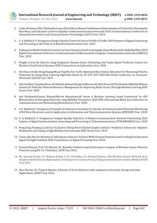 Machine Learning Based 5G Network Channel Quality Prediction | PDF | Internet of Things | Internet